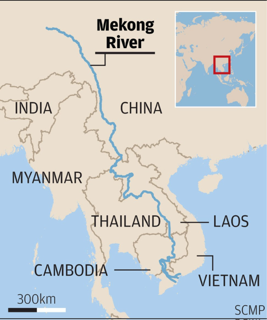 Mekong River - Johnny post